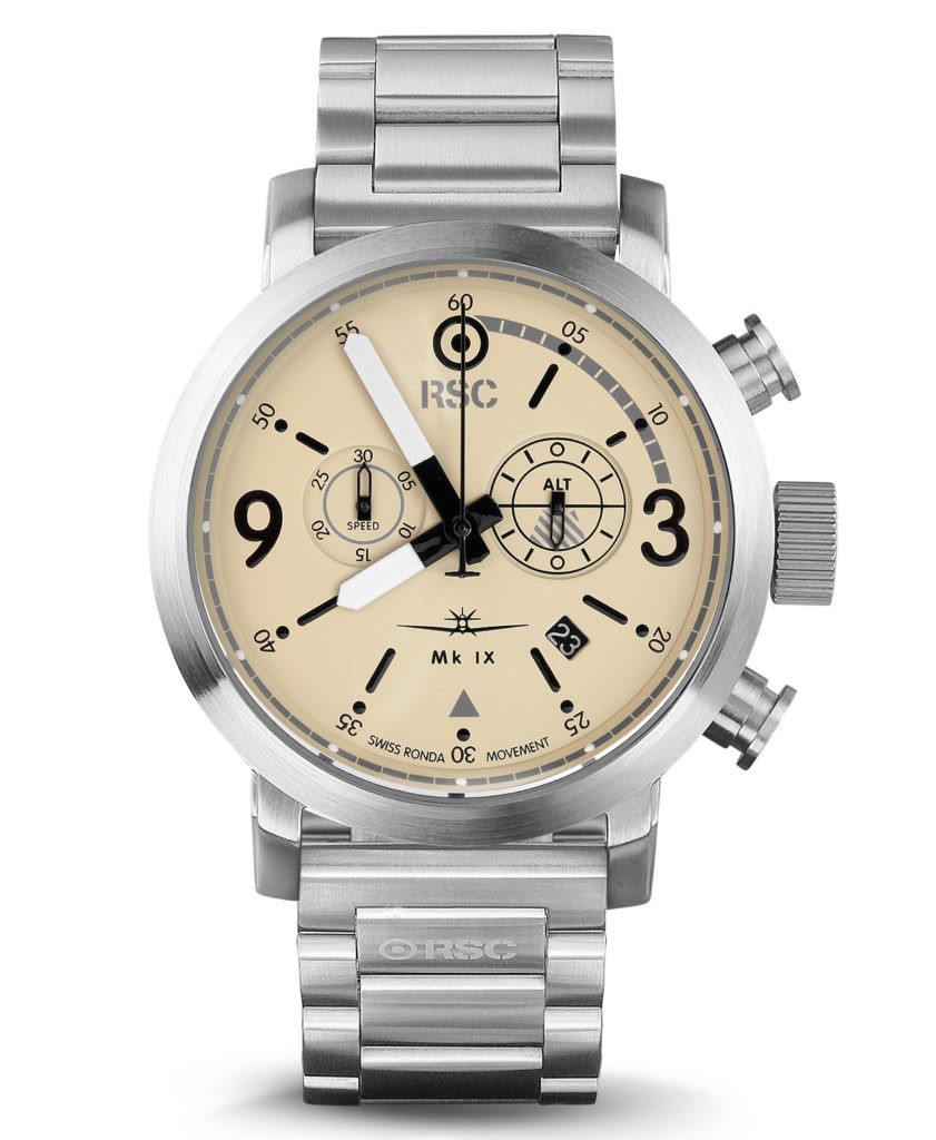 Spitfire Pilot Watch - Swiss mov - Sapphire Crystal - 6Y Warranty