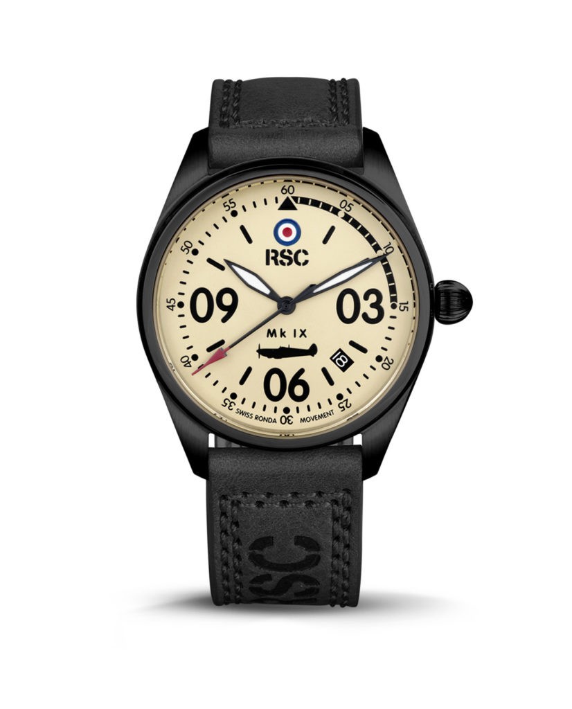 Spitfire Pilot Watch - Swiss Mov - Sapphire Crystal - 6Y Warranty