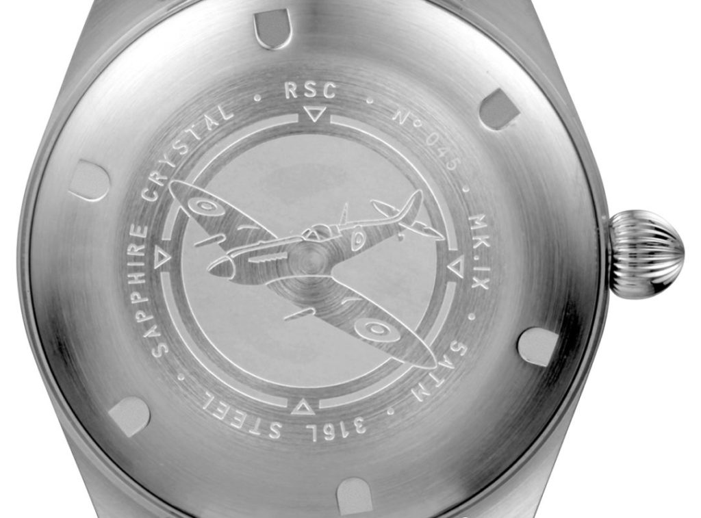 Spitfire Pilot Watch - Swiss Mov - Sapphire Crystal - 6Y Warranty