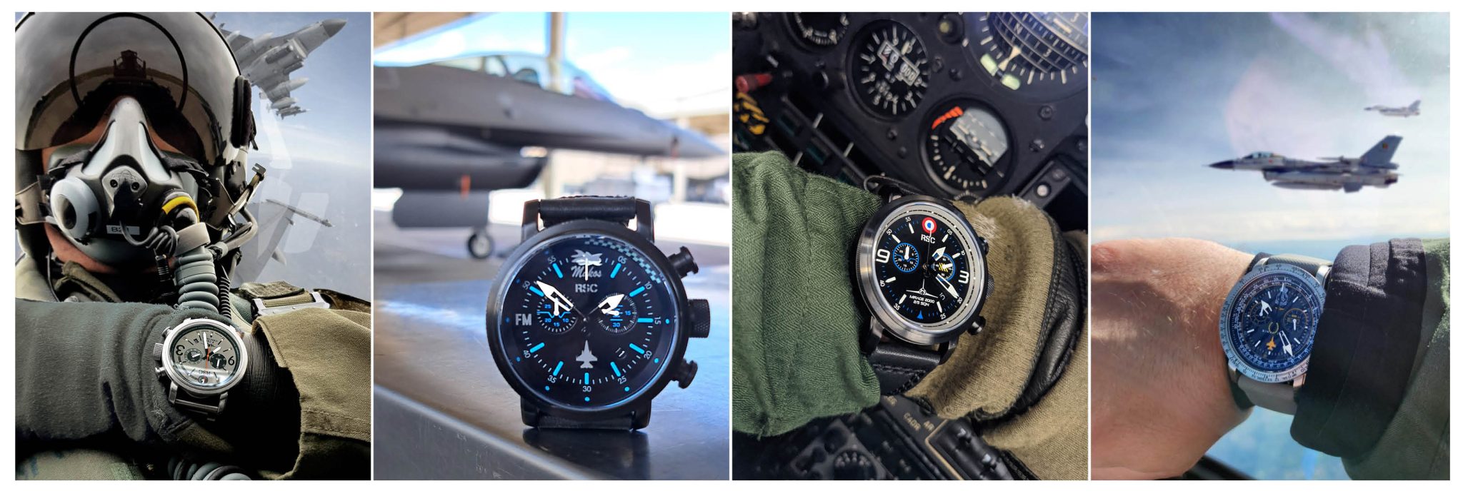 CUSTOM MADE SQN WATCHES - RSC Pilot's Watches